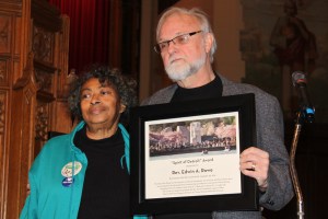 Rev. Edwin Rowe Receiving The Spirit of Detroit Award | Detroit MLK Day